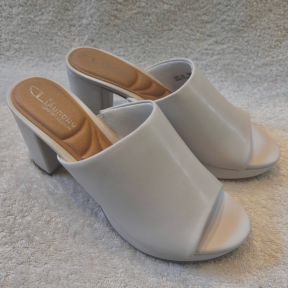 CL by Chinese Laundry | Shoes | White Platforms High Heels | Poshmark